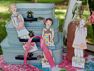 Paper Doll Tea Party :: Sweet Simplicity | Belly Feathers :: Handmade ...