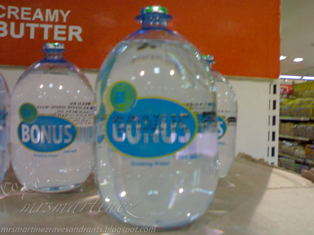 SM Bonus Water - MrsMartinez's Raves and Rants | A Women's Lifestyle Blog