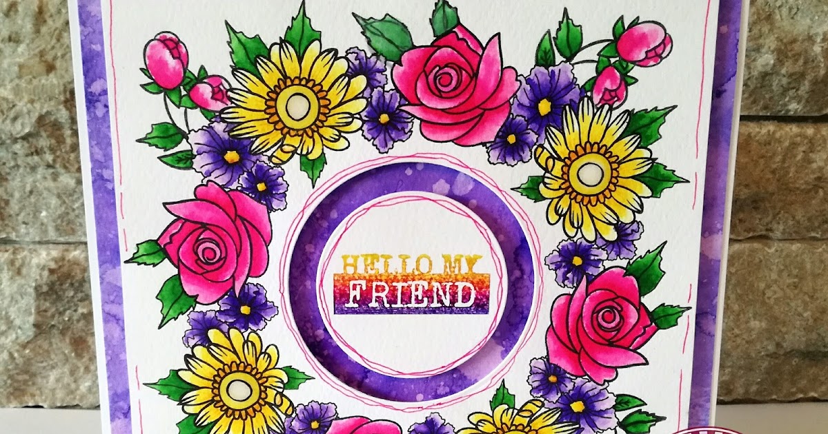 The Crippled Crafter: Overlapping Stamps with Masking Fluid | Daisy's ...