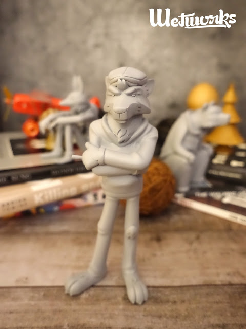 WULF by Wetworks - An Upcoming New Character Resin Figure in the Foxy ...