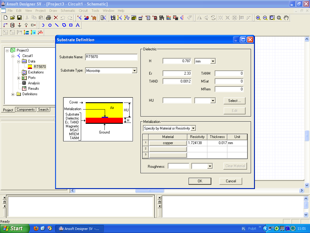 Android Dev & other stuff...: Microstrip Calc & Ansoft Designer