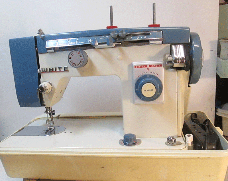 My Sewing Machine Obsession: What machine is in that cabinet?