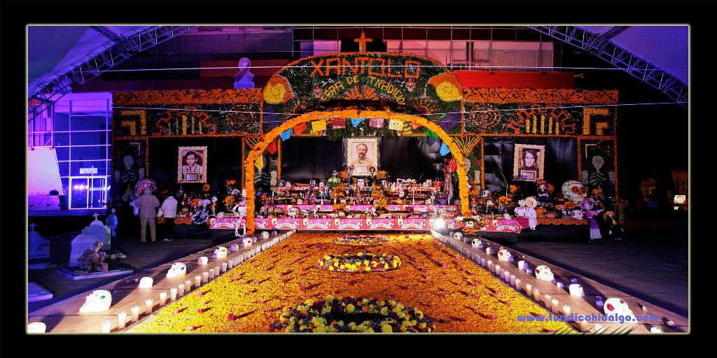 altares de muertos y cultura purepecha