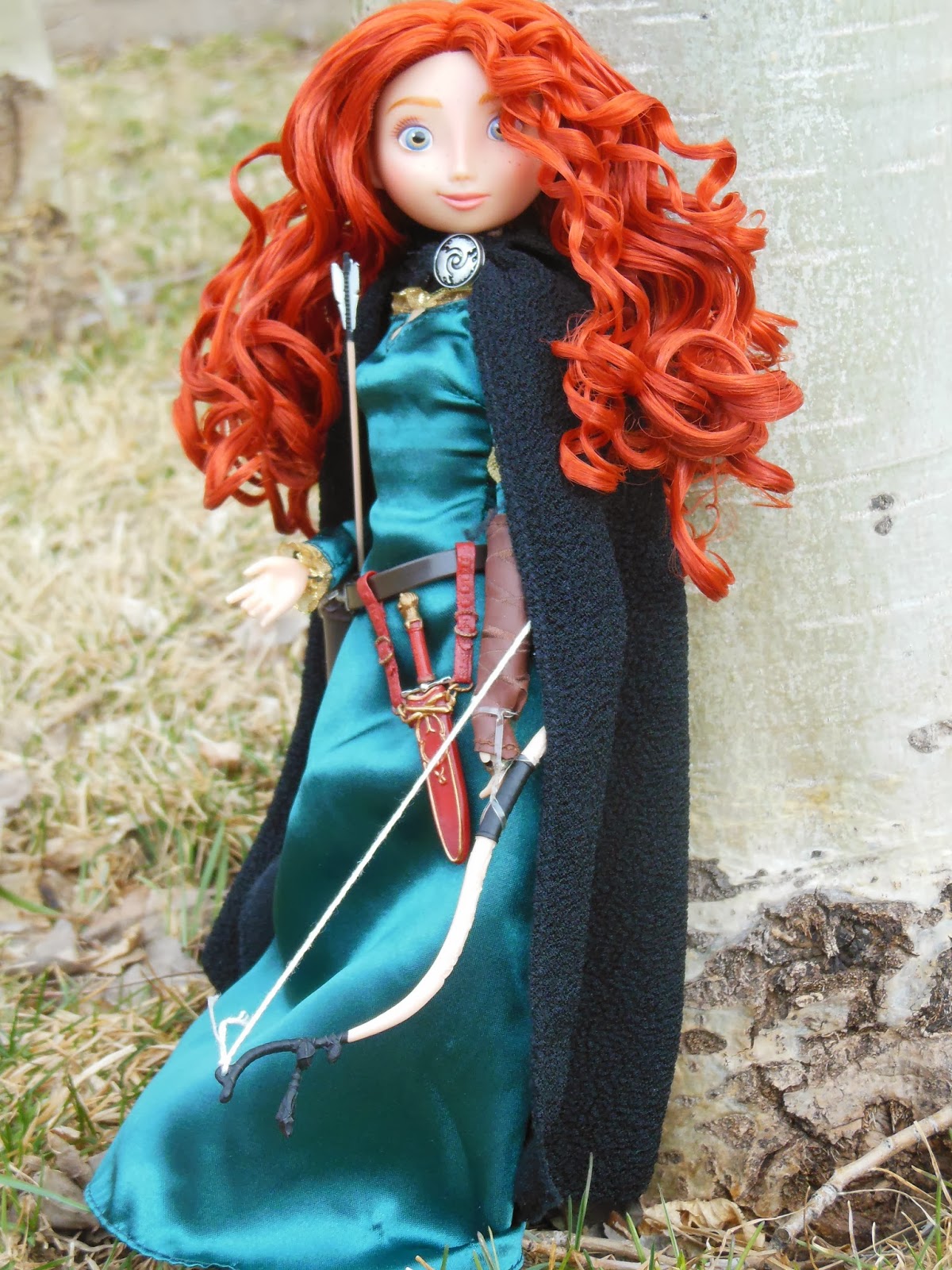 Saige's Locket: Disney Store 12" Classic Merida Doll