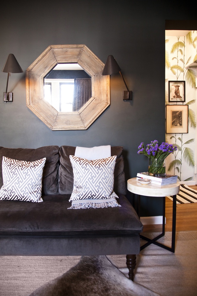 Ourso Designs: Trending: Sconces Above Sofas