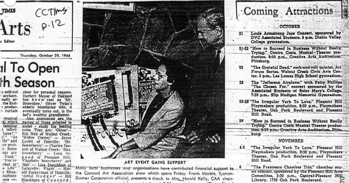 Jerry Garcia's Middle Finger: GD in Walnut Creek; East Bay Psychedelic ...