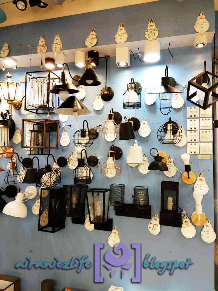 airaniEz's Life: Rekaan Lampu Terkini / New Lighting Design