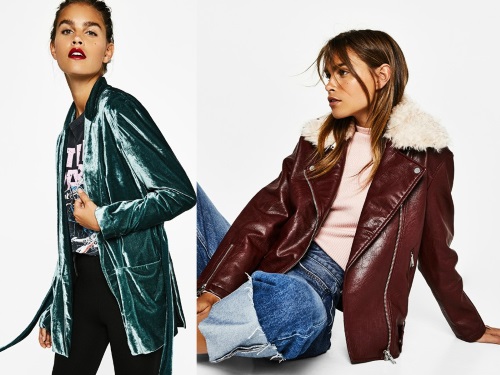 Avance de otoño 2017 moda Bershka para mujer