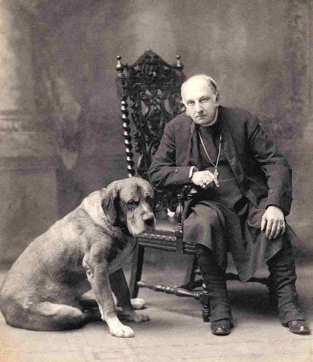 40 Lovely Photos of Victorian Gentlemen With Their Dogs From the 19th ...