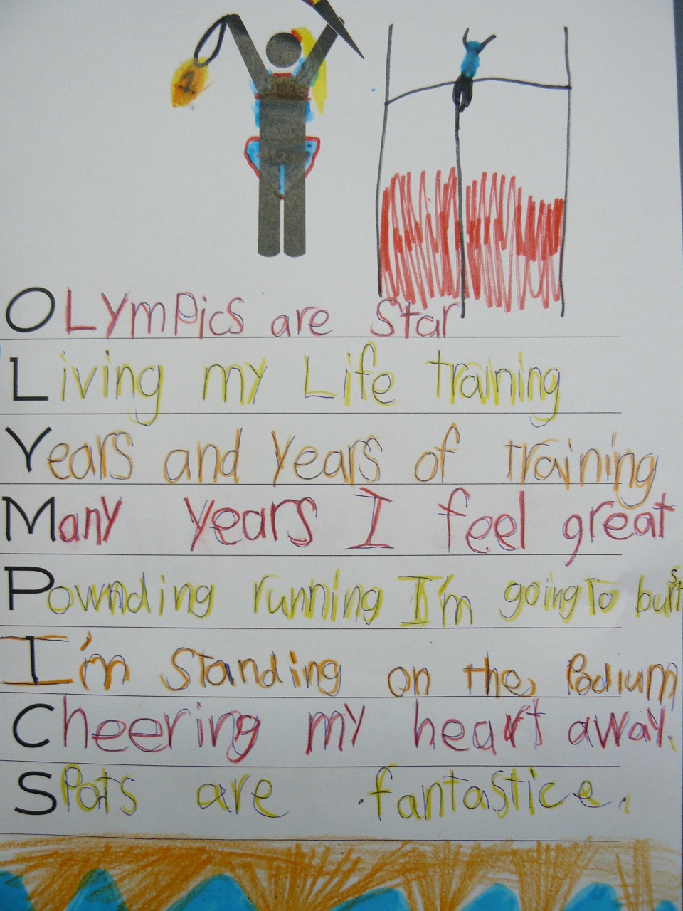Room 4 Ngatimoti School: Olympic Poems