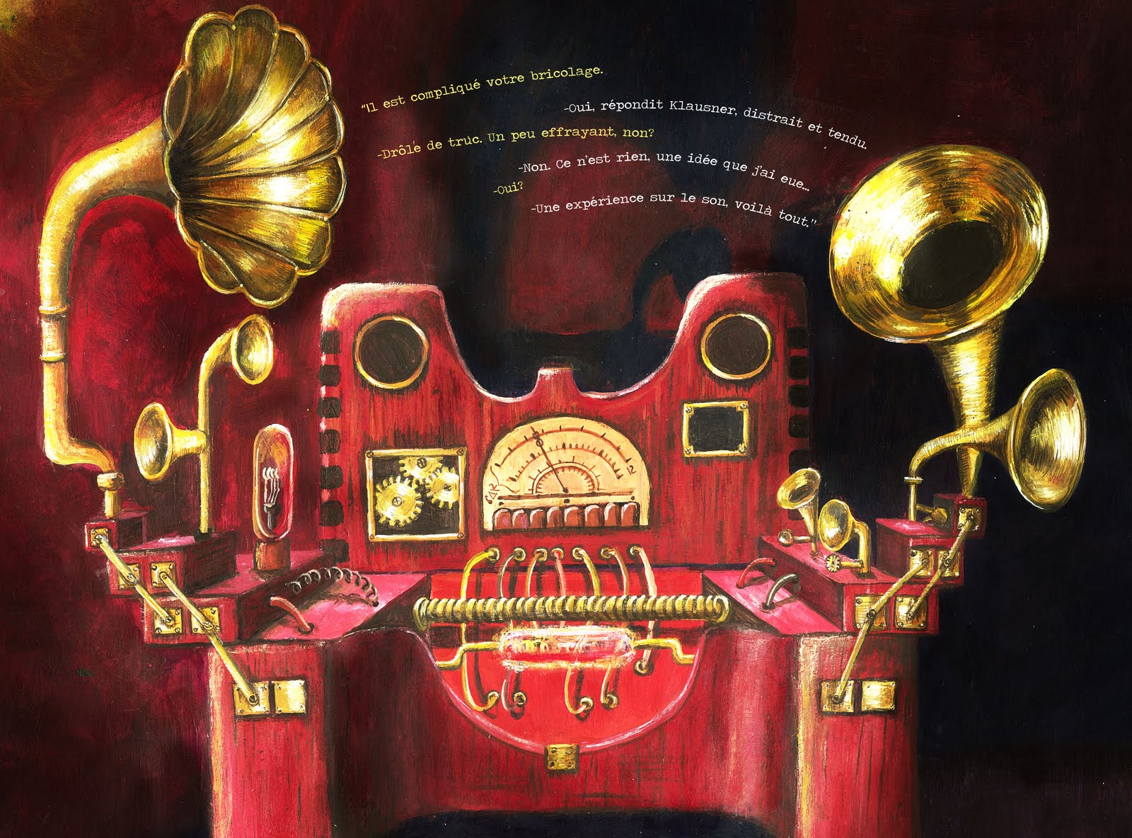 Camille on the mOOn: ILLuStRaTioNS PoUr "La MaChInE A cApTEr LeS sONs ...