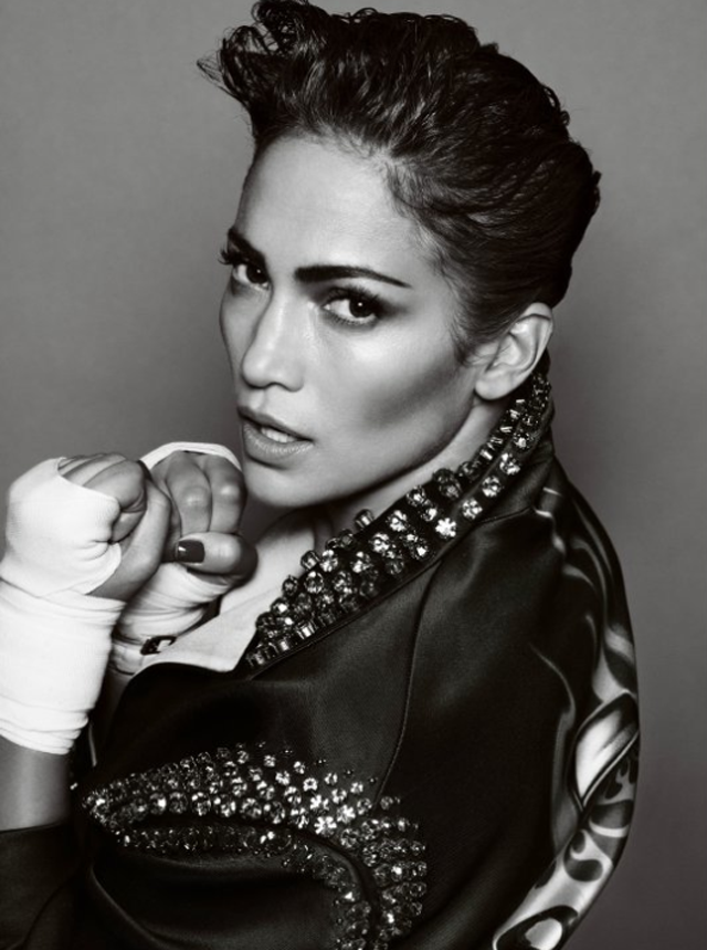 the haute obsession: jennifer lopez in v magazine: lady is a champ