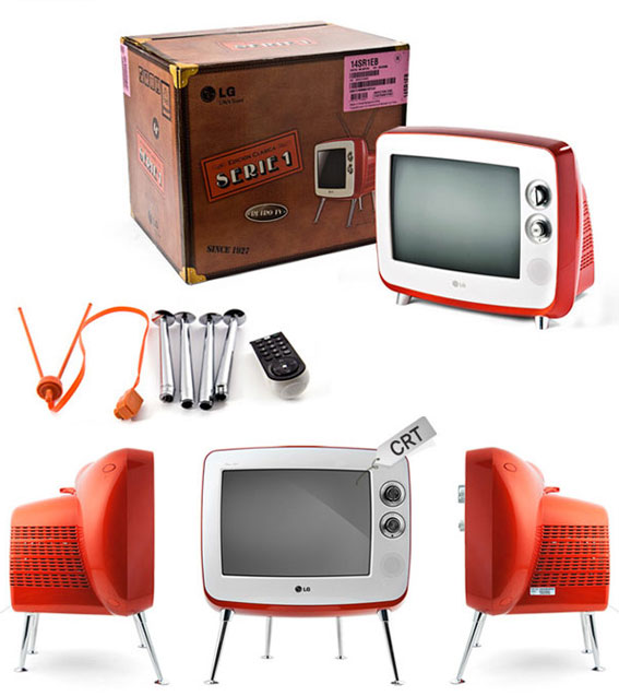 La télé rétro par LG