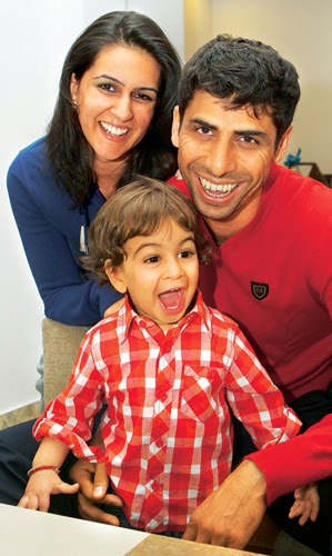 Indian Cricketer Ashish Nehra Family Photos