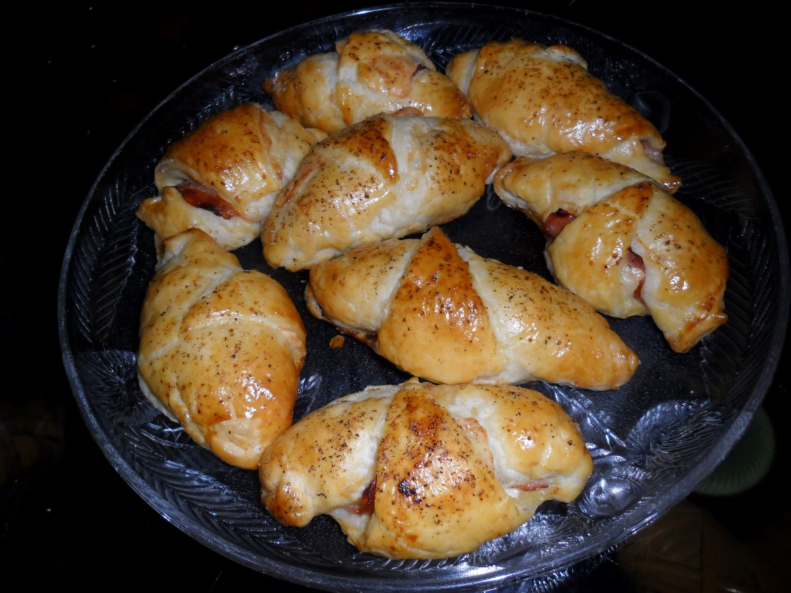 Gatos e Tachos: Croissants Mistos com Pimenta