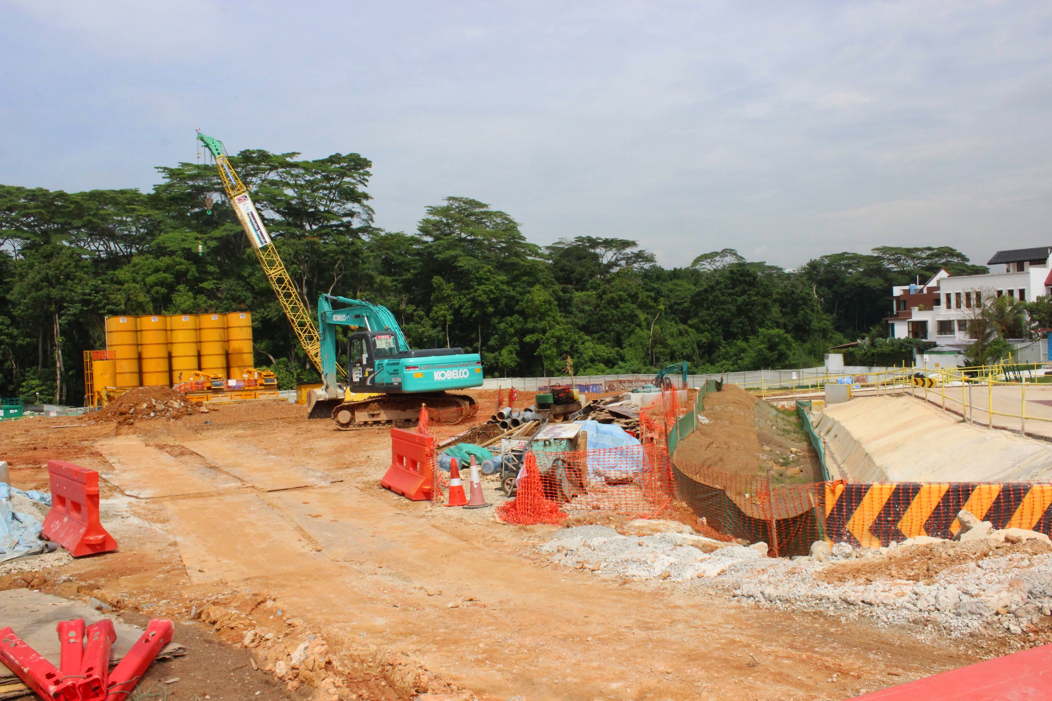 Thomson Line Construction: Lentor Drive Diverts