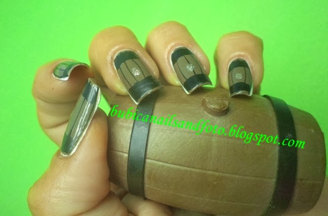 simple nails: 529 barrel nails , barrel nail art ,french mani ,brown ...