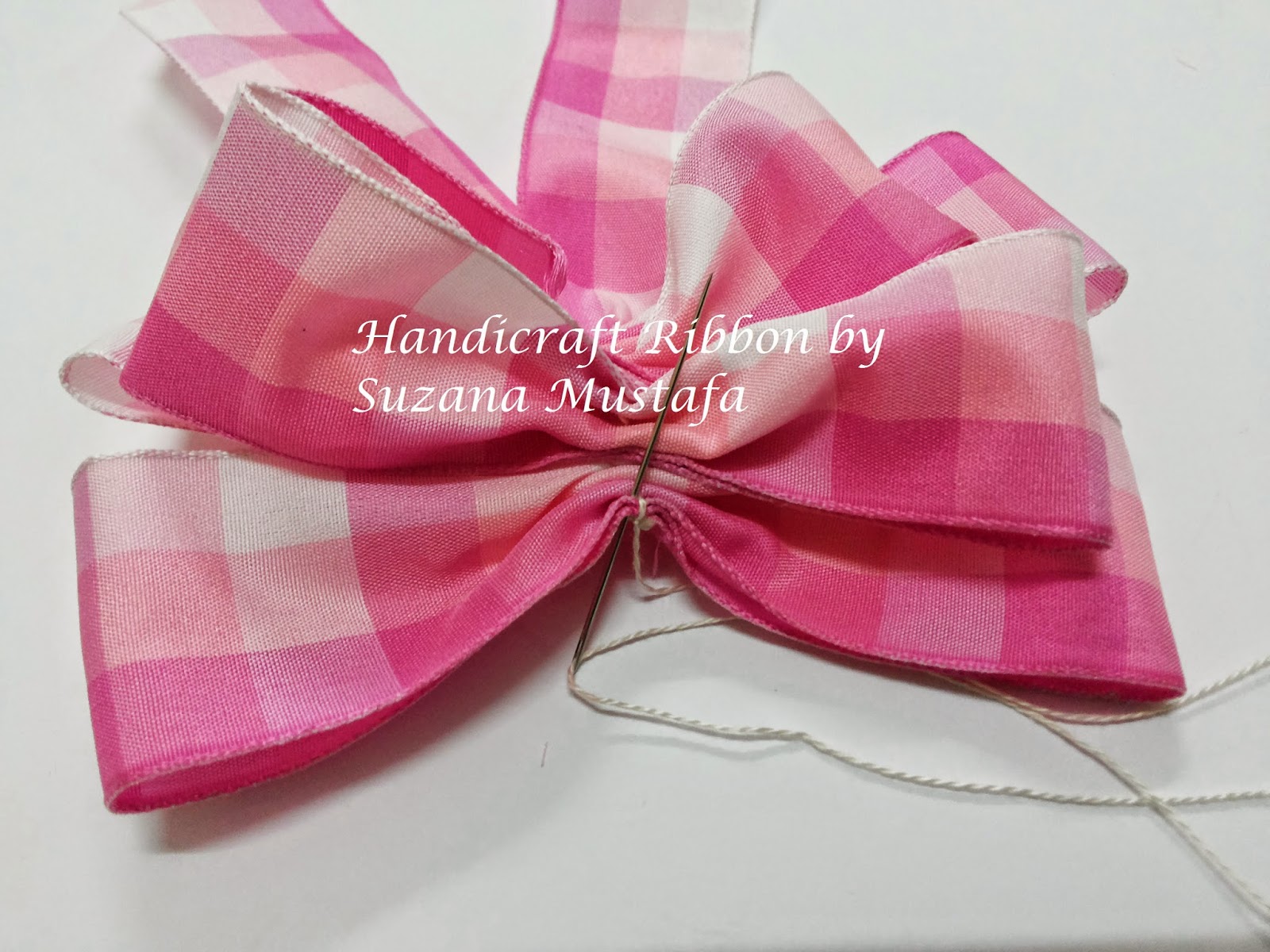 Suzana Mustafa: DIY TUTORIAL BOW RIBBON