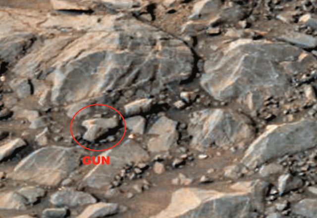 UFO SIGHTINGS DAILY: Ancient Hand Gun Found On Mars In @NASA Rover ...