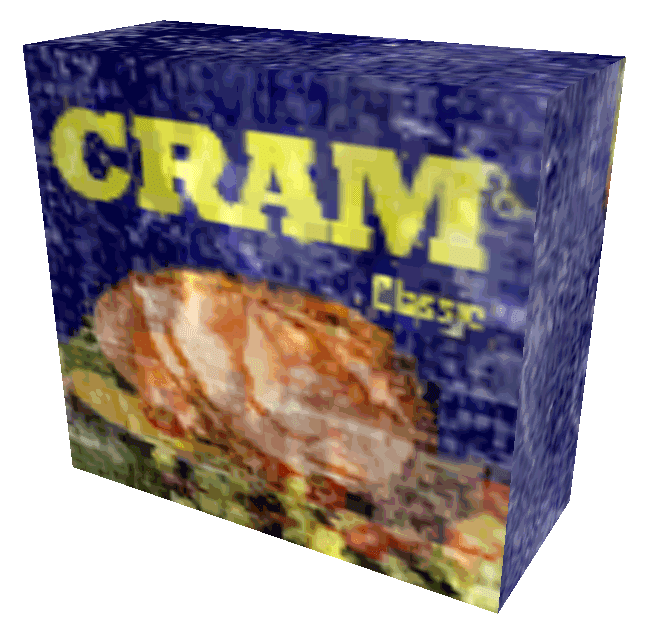 MTK's Card Craft: Cram Synthetic Meat Stuff....