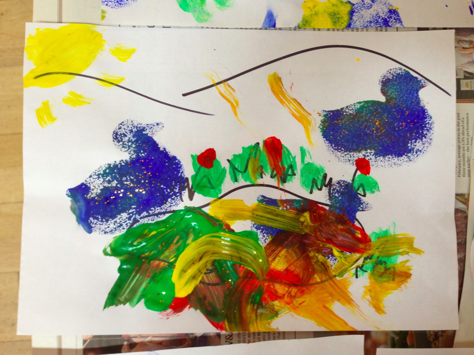Toddler Arts and Crafts: April 2013