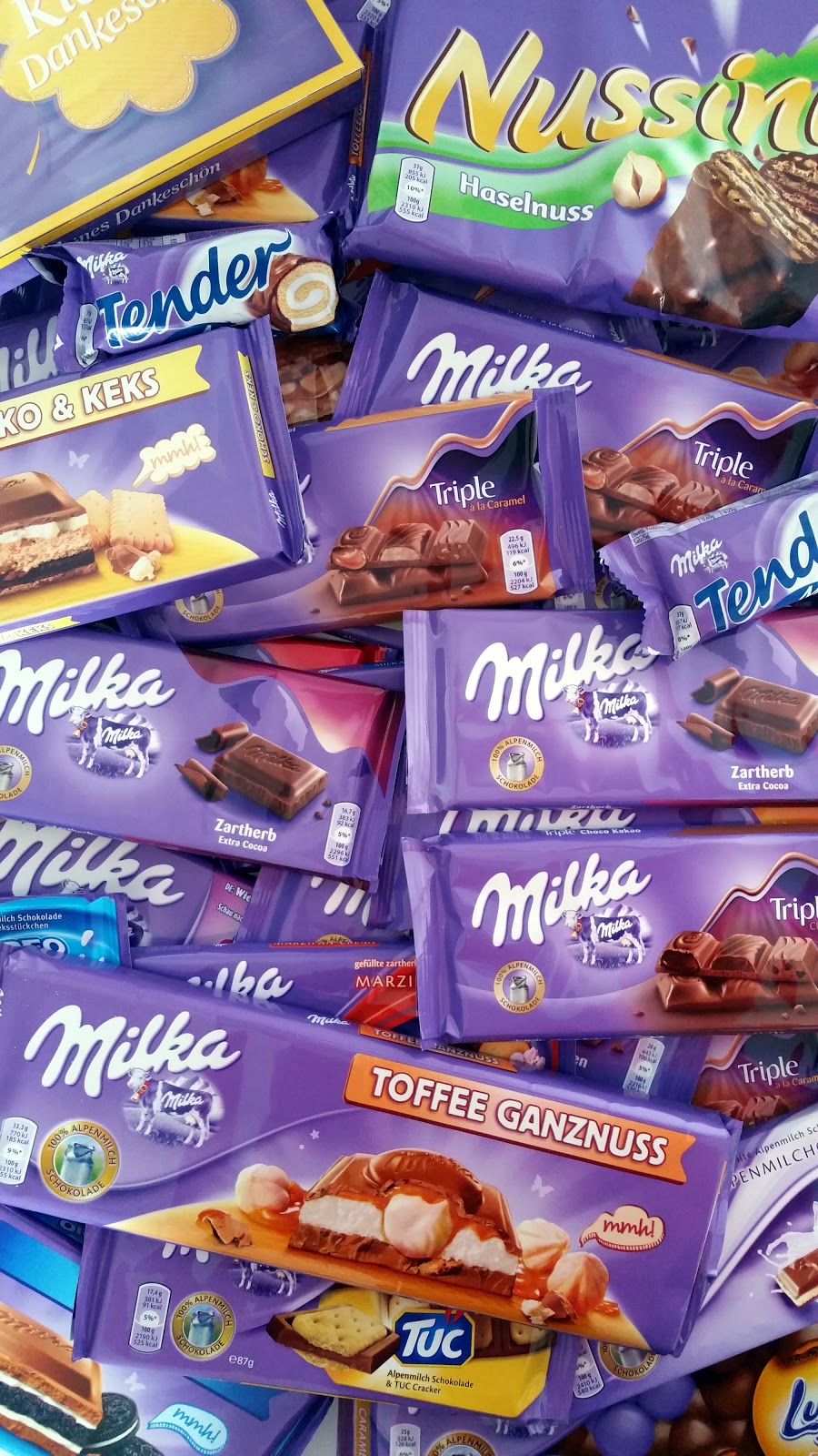 Everyday Allison Rae: definitive rankings of milka chocolate