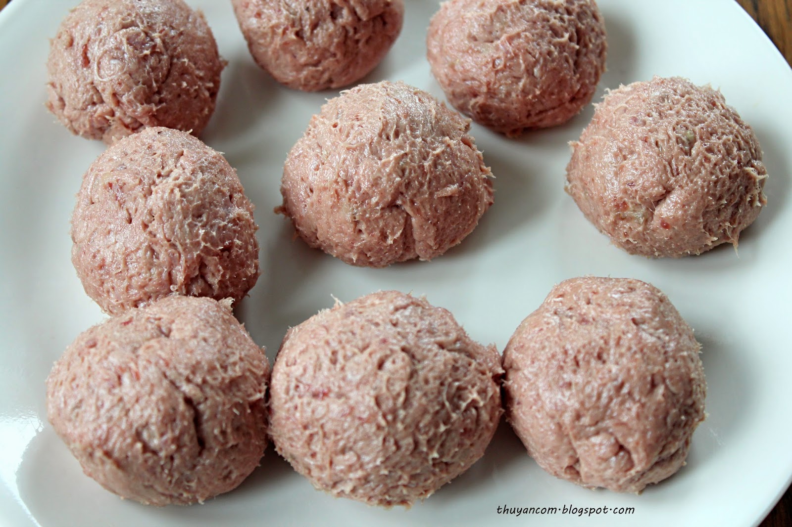 Blog of Salt: Bo Vien - Vietnamese Beef Balls