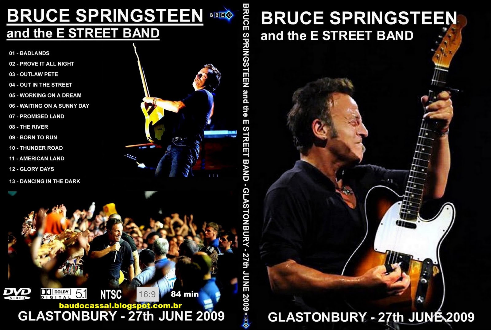 Tesouros Musicais Do Cassal: Bruce Springsteen - Glastonbury 2009