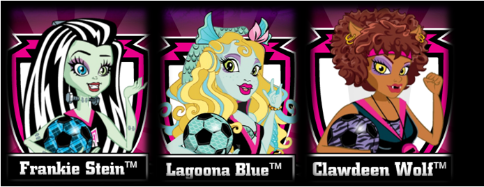 Monster High: Freaky Fun Games: Freaky Footwork