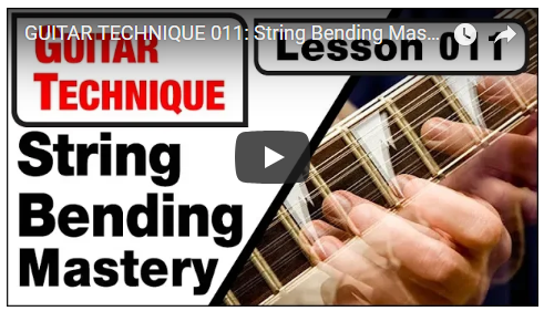 GUITAR TECHNIQUE 011: String Bending Mastery | Creative Guitar Studio