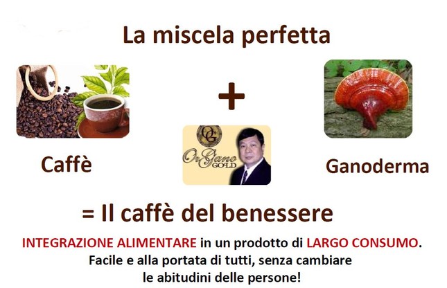 Il vero Caffe del benessere "La mia esperienza": Ganoderma