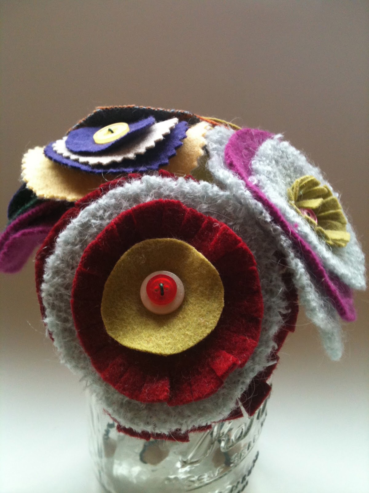 Rethink Crafts: Week Eleven- Recycled Sweater Flowers