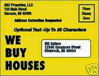 Karen Flips Houses Blog: Sending Postcards To Homeowners In Pre ...