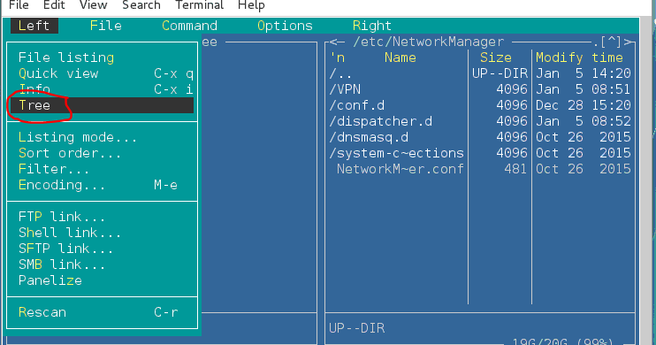 Midnight Commander -- visual file manager in Linux - devopszones