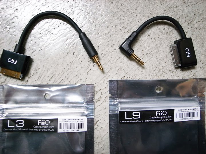オヤイデ電気のオーディオみじんこブログ: iPod Dockケーブル FiiO L9 本日発売！