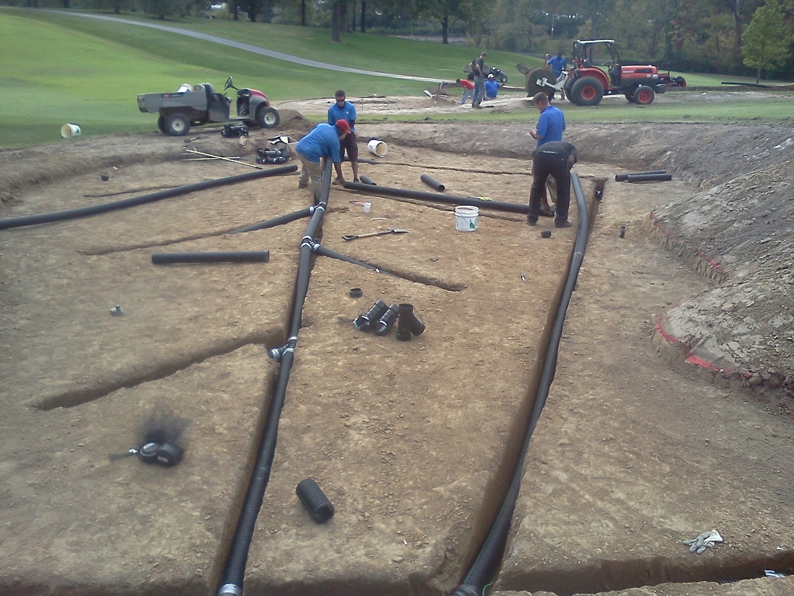 Glen Echo Country Club Golf Course Management: Day 12 Bunker ...