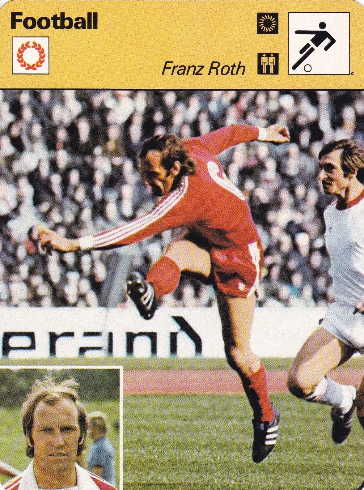 Football Yesterday & Today: Franz Roth "Bulle" (fiche football)