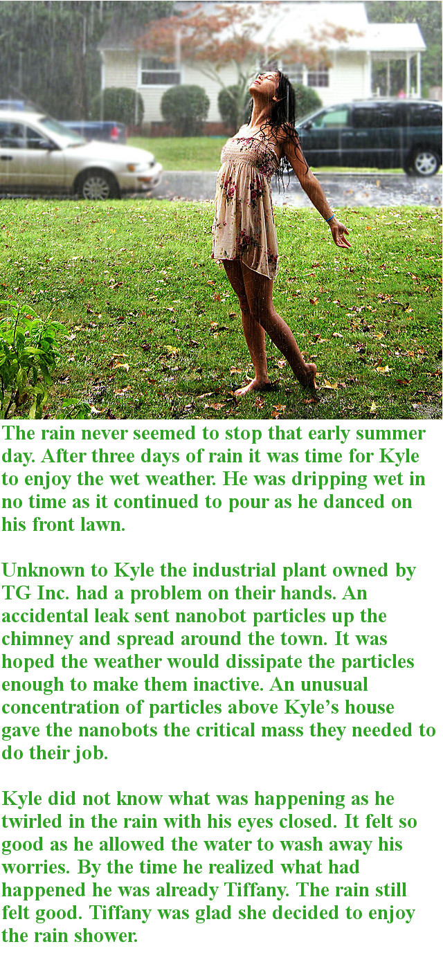 Exotic Tg Captions Refreshing Rain