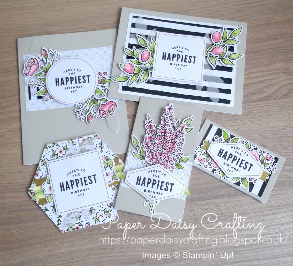 Paper Daisy Crafting: Lots of Happy Card Kit from Stampin' Up! - Card ...