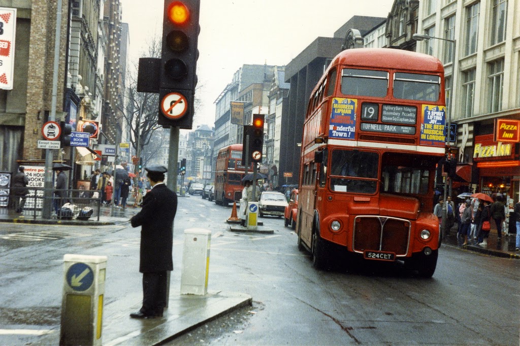 Pictures of Iconic Routemaster Buses on the Streets of London in the ...
