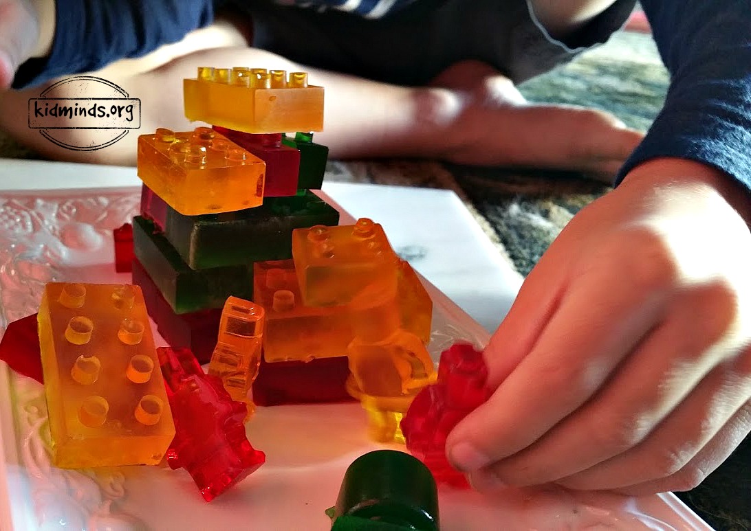 Create with Edible LEGOs (no corn syrup recipe) | KidMinds