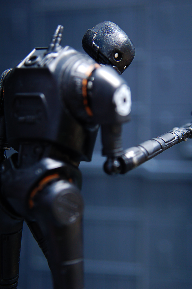 Plastic Heap: Creepy droid K2S0 ( modded 3.75" 5POA figure )