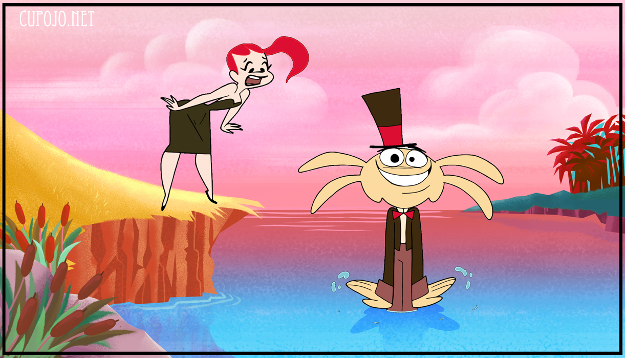 Joanna Davidovich's Art & Animation Blog: Monkey Rag Sc. 14 Background