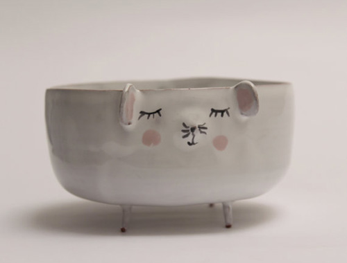 My Owl Barn: Animal Shaped Ceramic Bowls by Marta Turowska
