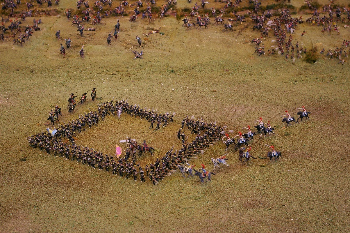 History in 1/72: The first new Waterloo-diorama on display