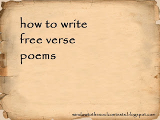 Window to the Soul: How to Write Free-Verse Poems