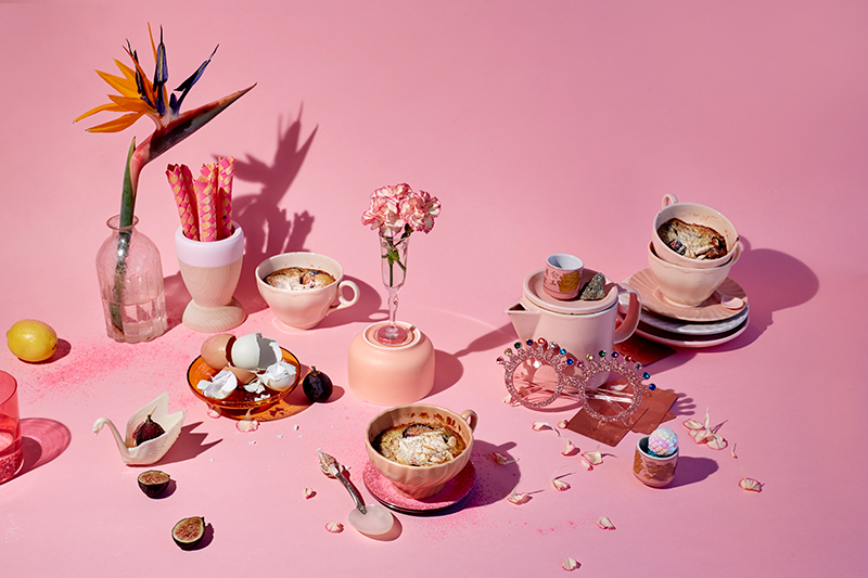 tea cup tea: STICKY ALMOND FIG FLAN