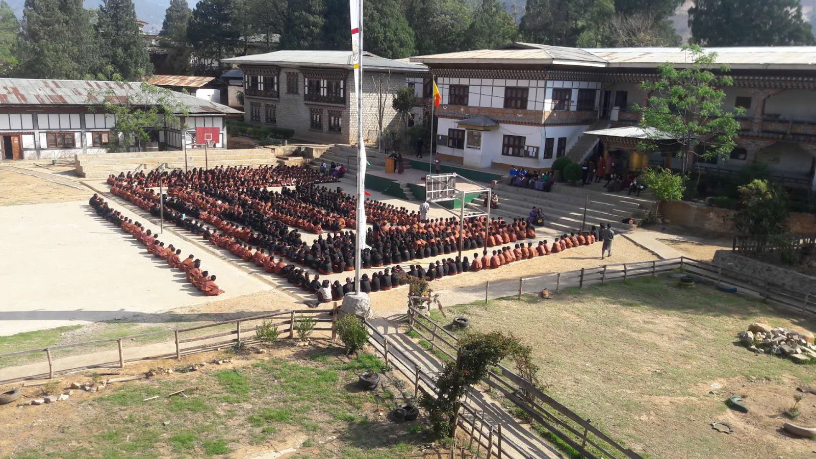 About Wangdue Pry. School