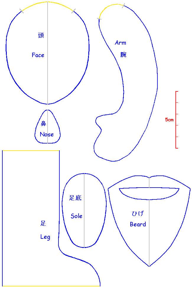 Emy's Gallery: Santa Claus Doll Pattern