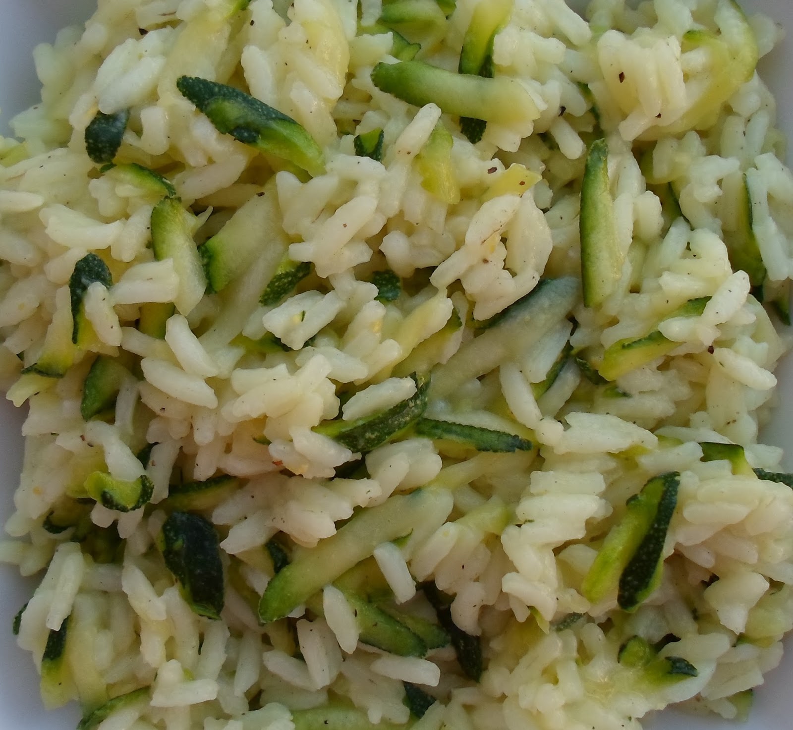 Happier Than A Pig In Mud: Zucchini Rice